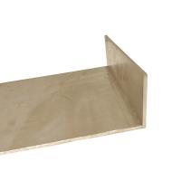 China 6000 Series Grade 40x40x4 mm Equal Side Aluminum Alloy Profile Triangle Edging Strip for sale