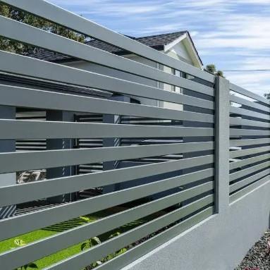 China Garden Fence Modclassic Design Style Aluminium Metal Fences Panels with Accessories for sale