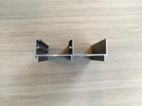 China Customized 0.60mm Tolerance Aluminium Profile for Bolivia and Chile Windows and Doors for sale