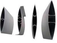 China 5.8-6.0M Anodized Aluminium Profiles for Window Blinds Shutters Louver Slats and Tubes for sale