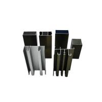 China Customized Colors Sandblasted Anodized Aluminum Profile for South America Sliding Doors for sale
