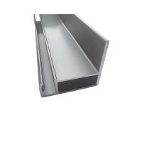 China Polymer Door Type 6063-T5 Aluminum Frame Custom Aluminium Kitchen Cabinet Profiles for sale