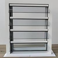 China Directly Supply Aluminum Insulated Glass Sun Louver Windows for Customer's Requirment for sale