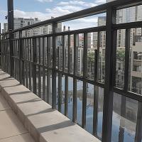 China T5 Aluminum U Channel Glass Handrail Railing Balustrade Post Profile for Terrace Fencing for sale