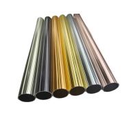 China Custom Surface Treatment 6063 T5 Aluminum Extruded Profiles Round Tube in Various Types for sale