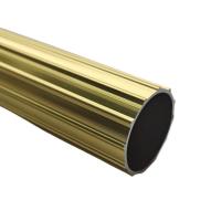 China Custom Surface Treatment 6063 T5 Aluminum Extruded Profiles Round Tube in Various Types for sale