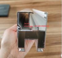China 6063 Grade Anthracite Powder Coating Aluminium Profiles for Madagascar Windows and Doors for sale