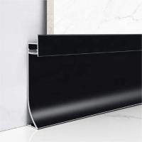 China Anhui Shengxin 6063 Skirting Aluminum Profile Extrusion Edge Strip Profile Corner Lines for sale