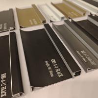 China Anhui Shengxin 6063 Skirting Aluminum Profile Extrusion Edge Strip Profile Corner Lines for sale