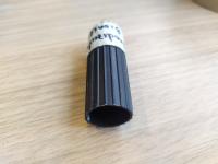 China Customized 0.30mm Thickness Gold Anodizing Aluminium Tube Profile for 5.8-6.0M Length for sale