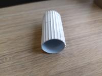 China Customized 0.30mm Thickness Gold Anodizing Aluminium Tube Profile for 5.8-6.0M Length for sale
