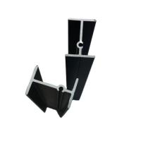 China Solar Panel Frame and Mounting Brackets Made with T3-T8 Temper Aluminum Profiles for sale