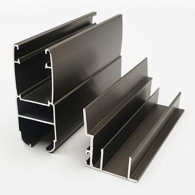 China Customized Aluminium Extruded Cooling Profile for Sliding Windows and Doors in Foshan for sale