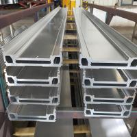 China Silver 6063 Aluminum Alloy Custom Industrial Aluminum Extrusion Profiles for Products for sale