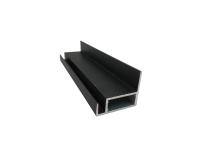 China Custom Black Aluminium Folding Windows with T3-T8 Temper and Aluminum Extruded Profiles for sale