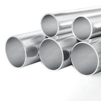 China Precision Tolerance Anodized Aluminum Extrusion Profiles for Round Tube from Shengxin for sale