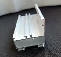China 6063 Grade Grey Powder Coating Aluminium Profiles for Madagascar Windows and Doors for sale