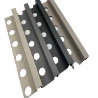 China Aluminium Trim Profile for Shower Room Aluminum Transitions Flooring Dividing Strip for sale