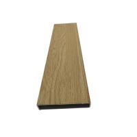 China Customized Color Aluminium Wooden Grain Profile for Decorative Exterior Wall or Fence for sale