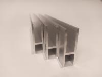 China Customized Colour 5.8-6.0M Length Aluminium Door and Window Frame Profile for Peru for sale