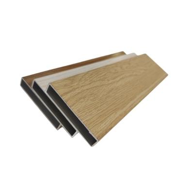 China Wooden Grain Aluminium Profile for Decorative Exterior Wall or Window and Door Design for sale