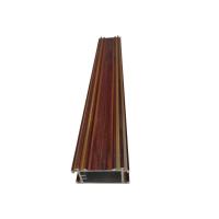China Wooden Grain Aluminium Profile for Decorative Exterior Wall or Window and Door Design for sale