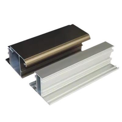 China 0.8mm-2.0mm Thickness Aluminum Extrusion for Doors and Frame System Meet GB Standard for sale