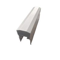 China Silver Anodized Aluminum Profile Bathroom Door Length 5.8-6.0M Suitable for Apartment for sale
