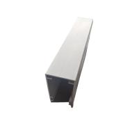 China Silver Anodized Aluminum Profile Bathroom Door Length 5.8-6.0M Suitable for Apartment for sale