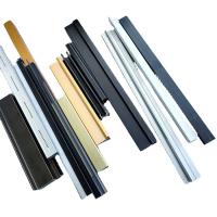 China Customized Aluminium Profile Kitchen Cabinet Door Handle in Various Shapes and Sizes for sale