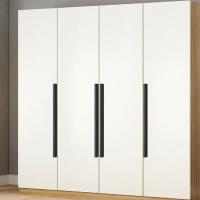China GB5237-2008 Standard Wooden Grain Aluminium Handle Profile for Furniture or Kitchen Cabinets for sale