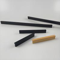 China GB5237-2008 Standard Wooden Grain Aluminium Handle Profile for Furniture or Kitchen Cabinets for sale
