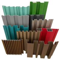 China Directly Sale WPC Composite Plastic Wood Extrusion Aluminum Profile with T3-T8 Temper for sale