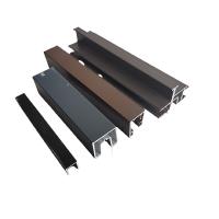 China 6063 Anodized Aluminium Frame Profile Custom Aluminum Extrusion Profiles for Windows for sale