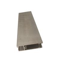 China GB Standard Silver Anodized Aluminum Profile for Custom Powder Coated Wooden Grain Windows for sale