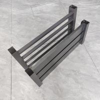 China Custom Metal Security Fence Brown Mesh Outdoor Aluminium Garden Privacy Fence for Farm for sale