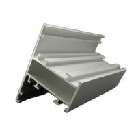 China Custom Length Brush Gold Silver Aluminum Profiles For Sliding Door System T3-T8 Temper for sale