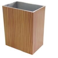 China Square Anodized Black Champagne Aluminum Profile for Sliding Window Door Customized Color for sale