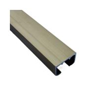China Farmhouse Style U Channel Frameless Glass Balustrade Handrails for Balcony Stair Railing for sale
