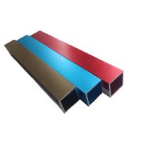China Aluminium Extrusion Profile With Colorful Anodize Surface For Decorative Line Dorado for sale