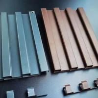 China Customized Thickness WPC Interior/Exterior Wall Panel Wooden Composite Cladding Board for sale