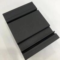 China Anhui Shengxin Custom Anodized Bronze Powder Coating Black Aluminum Door Window Profile for sale