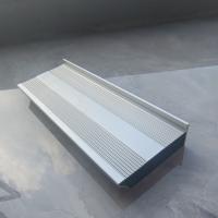 China Aluminium Extrusion Profiles for Window and Sliding Door Custom Silver White Oxidation for sale