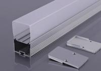 China T3-T8 Temper Aluminum Channel LED Light Profiles for LED Strip Light Customization for sale