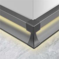 China 6000 Series Aluminium Led Skirting Board With ISO9001 Certificate For Customized Needs for sale