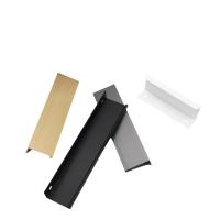 China Modern Design Luxury Trapezoidal Glass Shower Door Handles for Indoor Kitchen Wardrobe for sale
