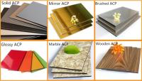 China Directly Sale T3-T8 Temper ACP Size PVDF Curtain Wall Fireproof Aluminum Composite Panel for sale