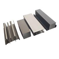 China Standard GB5237-2008 Aluminium Products as Handle for Wooden Grain Extrusion Profiles for sale