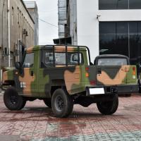 China Military 4WD Diesel Pickup Truck Assembly Line - 5110×1830×2025mm Single Cabin & 5440×1840×1970mm Double Cabin Models for sale