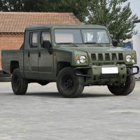 China Military 4WD Diesel Pickup Truck Assembly Line - 5110×1830×2025mm Single Cabin & 5440×1840×1970mm Double Cabin Models for sale